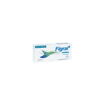 SILDENAFIL CITRATO DE 50 mg, 10 tab, FIGRAL